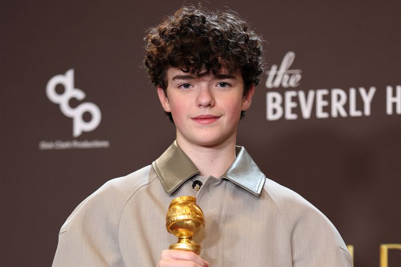 Adolescence star Owen Cooper wins Golden Globe and salutes Liverpool FC