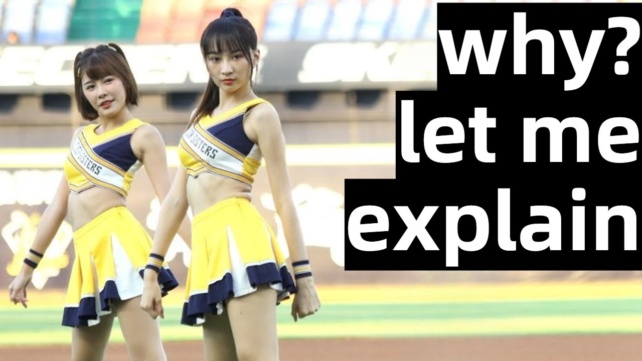 This is why Major League Baseball will never have cheerleaders