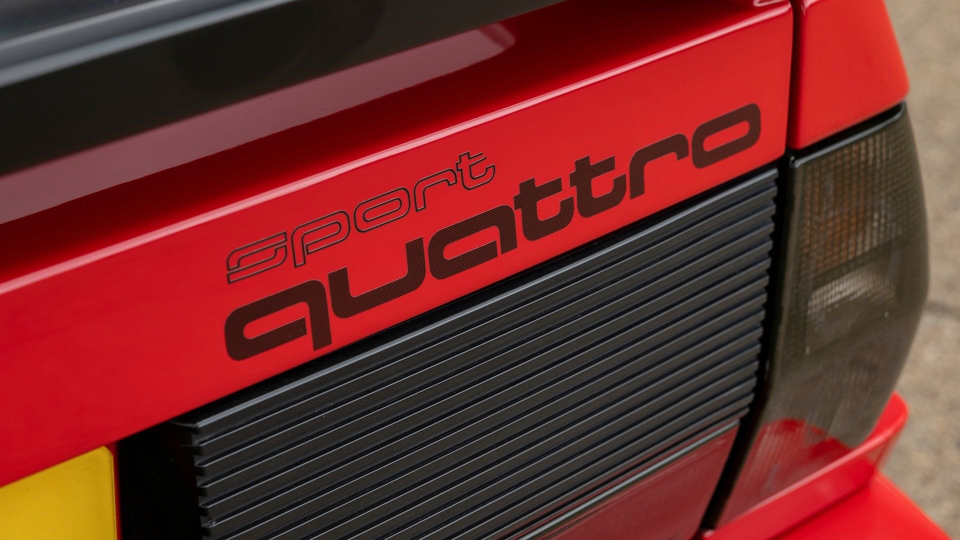 1984 Audi Sport Quattro: The iconic 5-cylinder homologation special