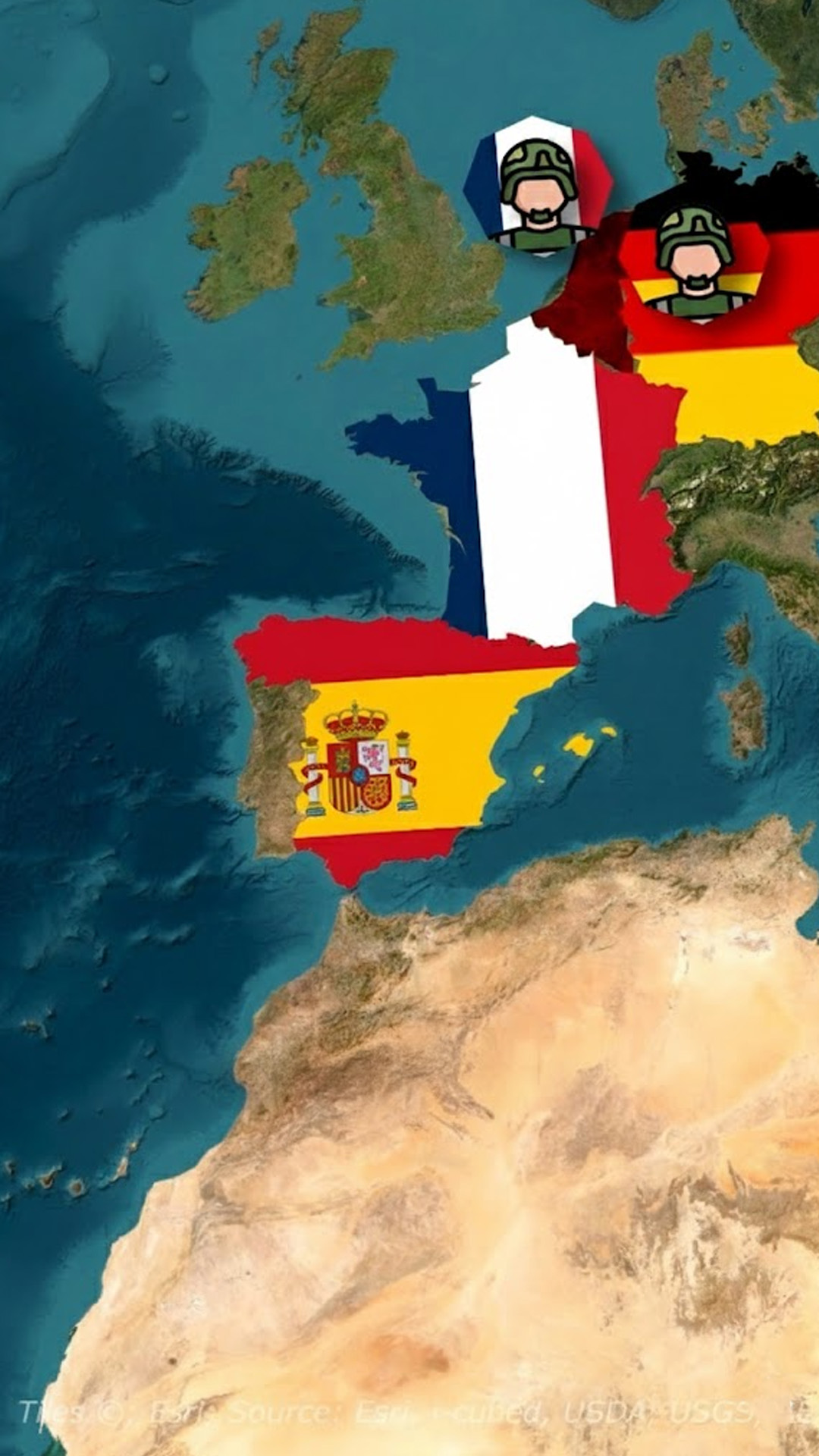 What would happen if France and Germany united?