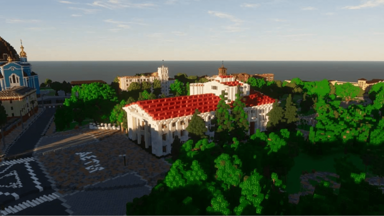 Mariupol lives again in Minecraft