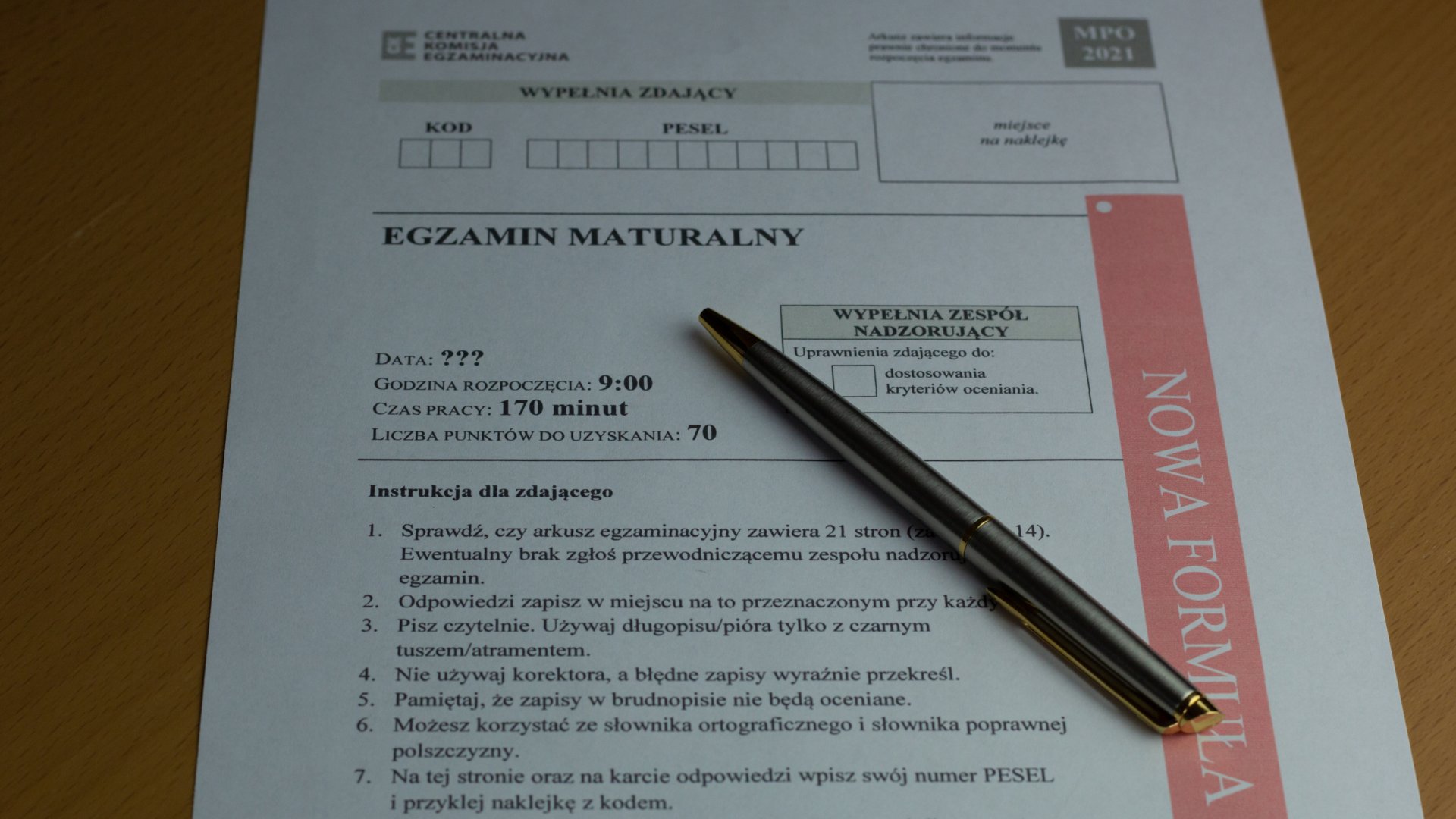 Ruszają próbne matury i egzamin ósmoklasisty. Oto dokładny harmonogram ...