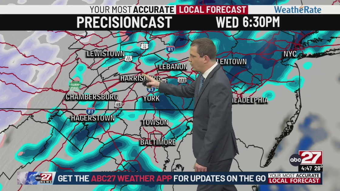 Brett's Monday morning first forecast