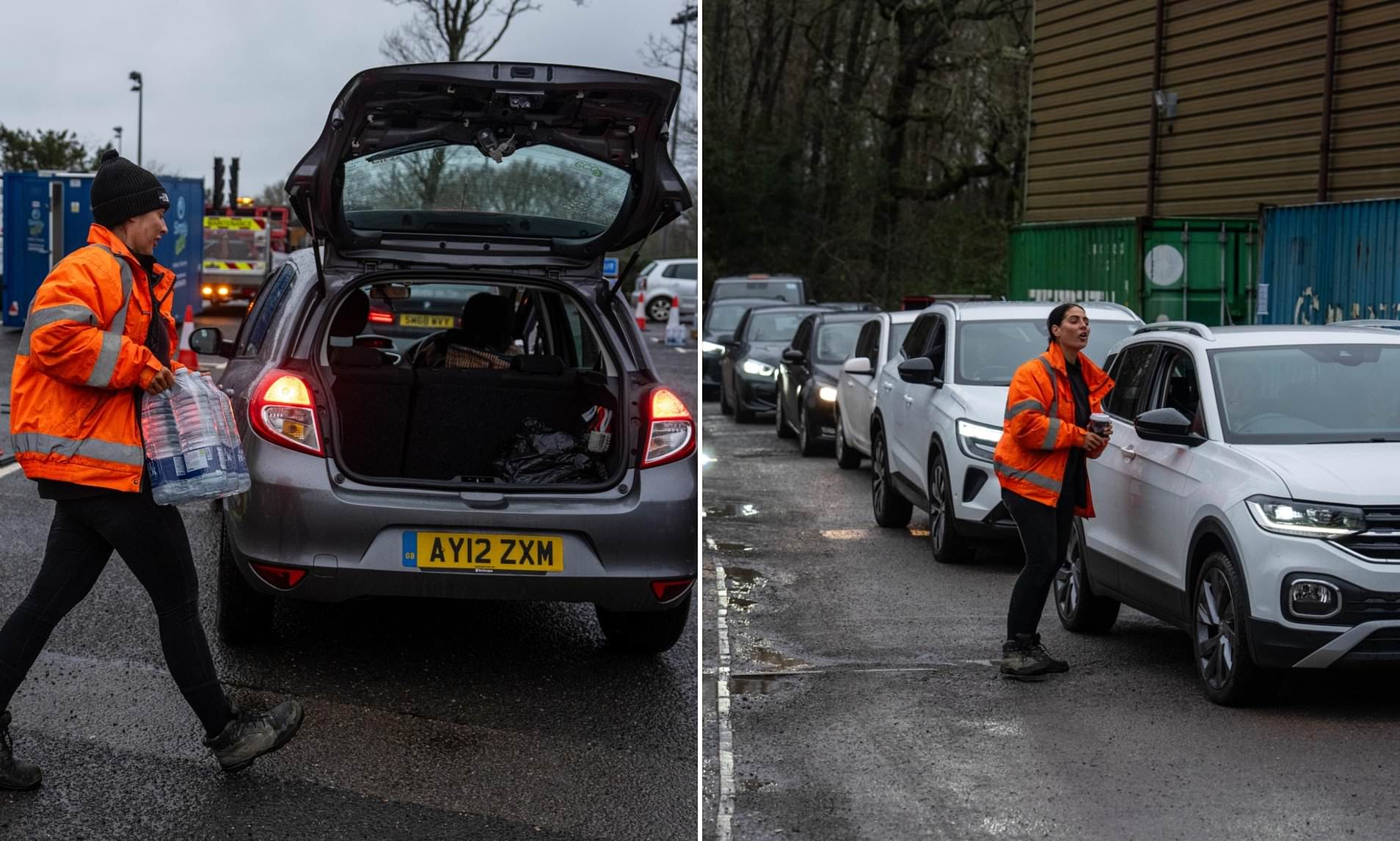 Major incident is declared in Kent and Sussex as thousands of homes are ...