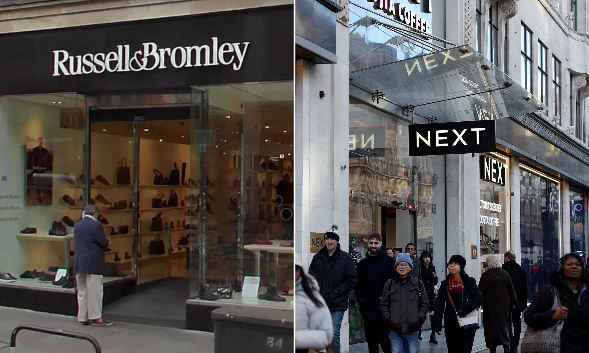 Russell & Bromley could vanish from high streets with 450 jobs at risk ...