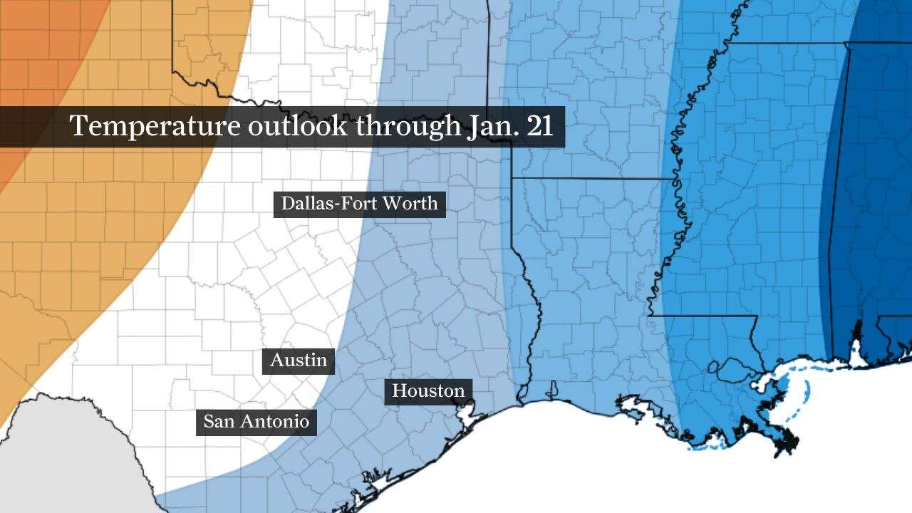 Houston's temperatures swing again this week after a cold start