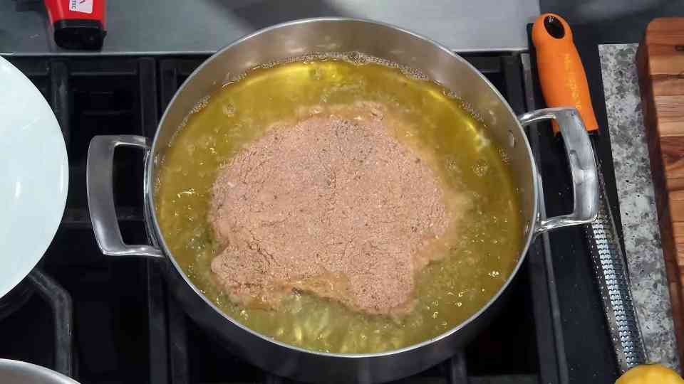 Winter kitchens revived by a beautifully pan fried chicken schnitzel