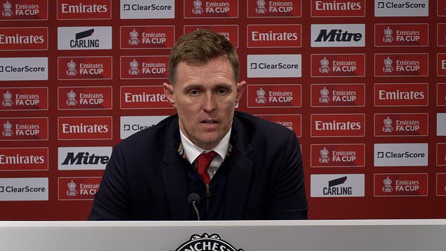 Manchester United 1-2 Brighton: Darren Fletcher press conference