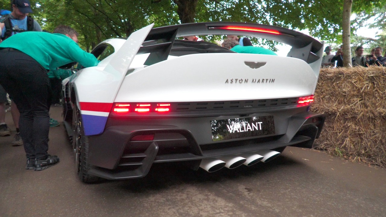 Aston Martin Valiant steals the show at Goodwood