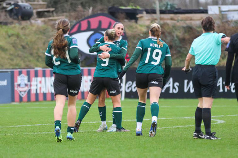 Plymouth Argyle women reach FAWNL Cup semi-finals with win at Lewes
