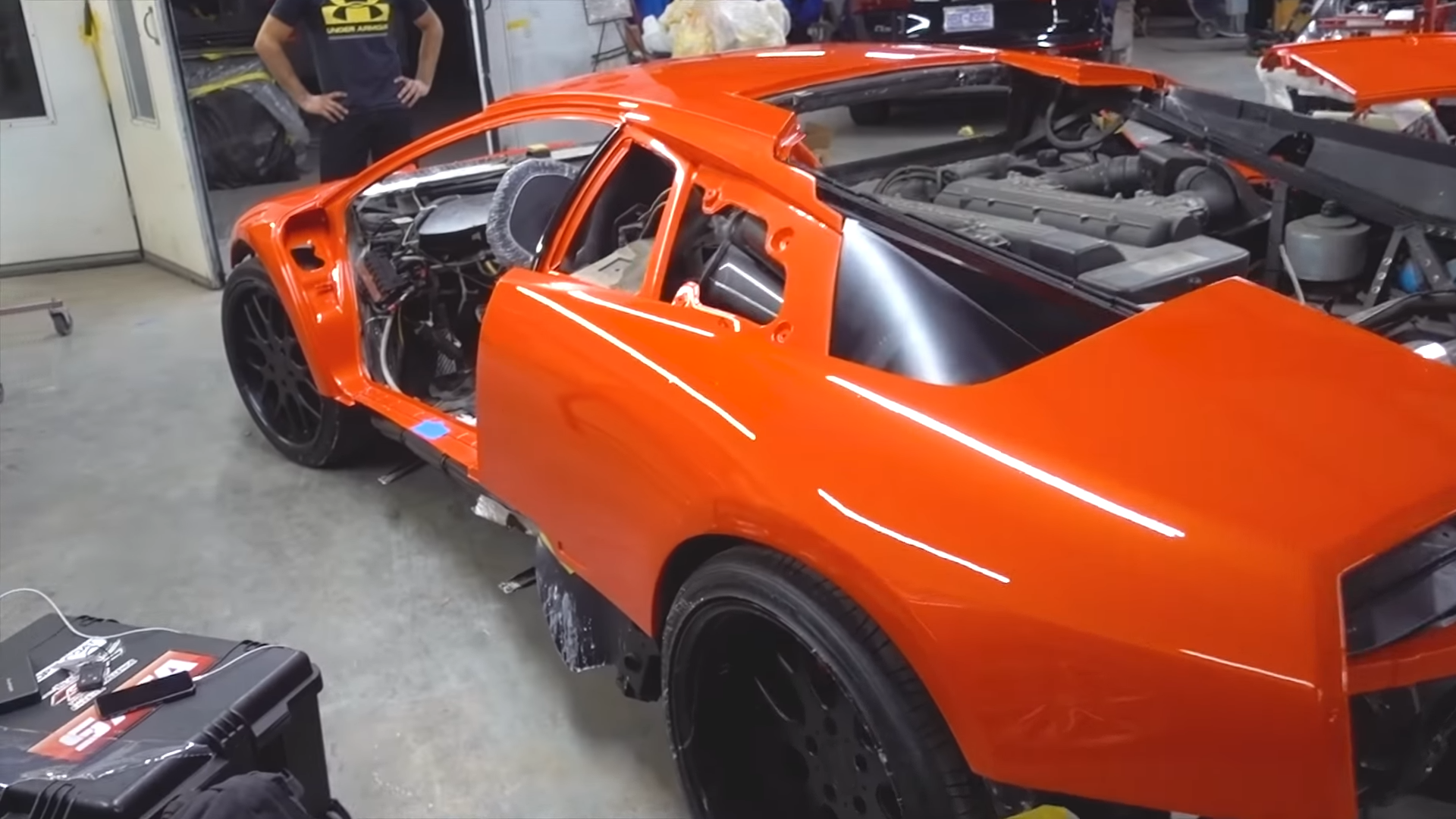 Why I destroyed a Lamborghini to test the paint