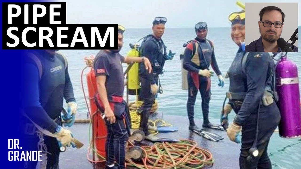 Five divers trapped after being pulled into 30-inch oil pipe | Paria ...
