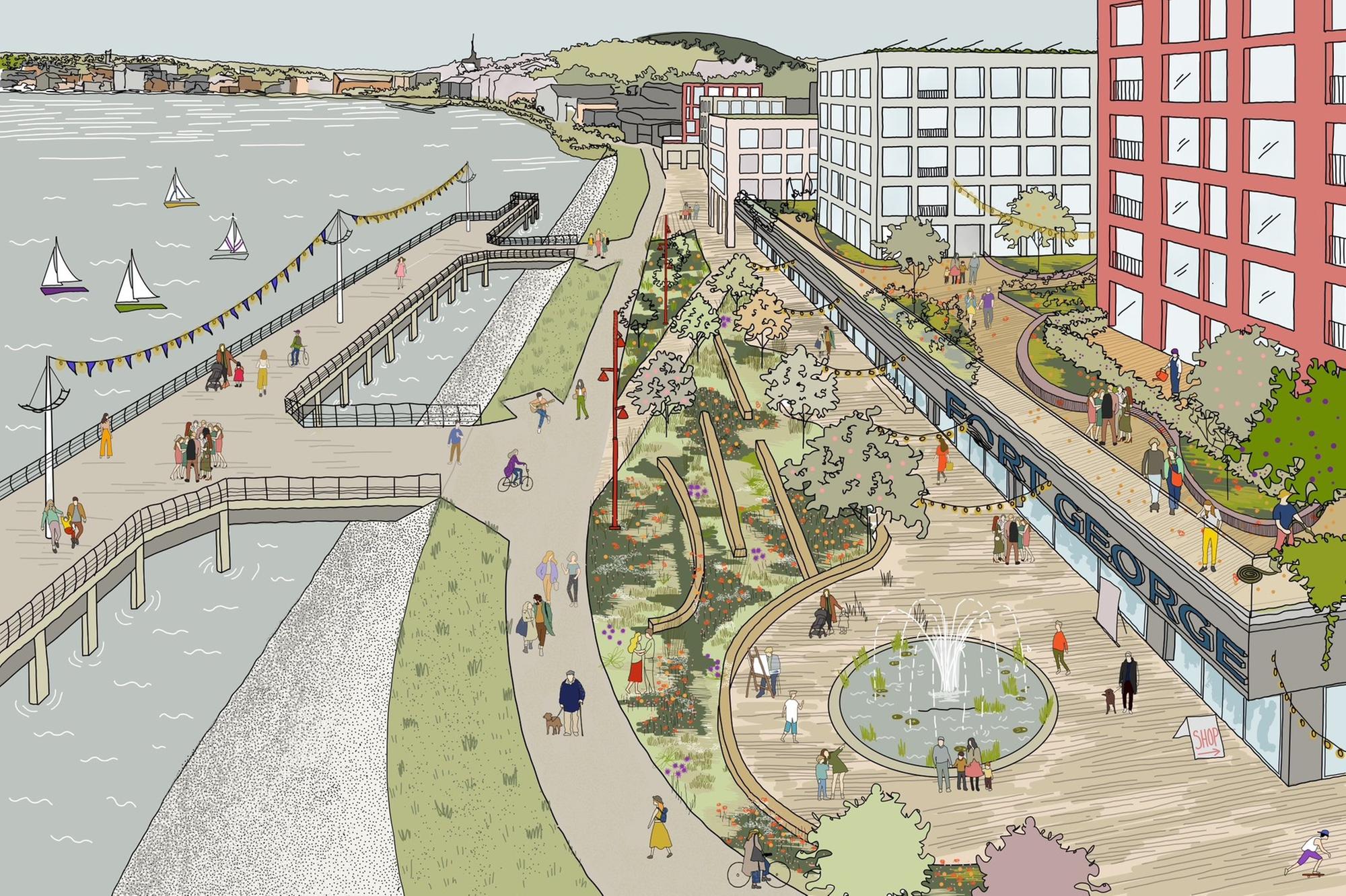 Public to have say on Fort George housing, hotel, shops, bars and ...