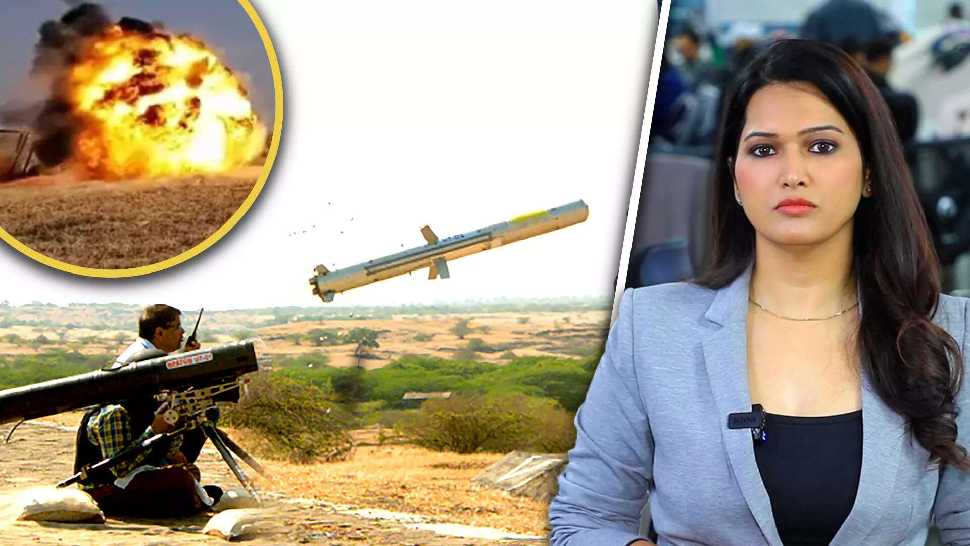 India tests indigenous fire and forget anti-tank missile with top ...