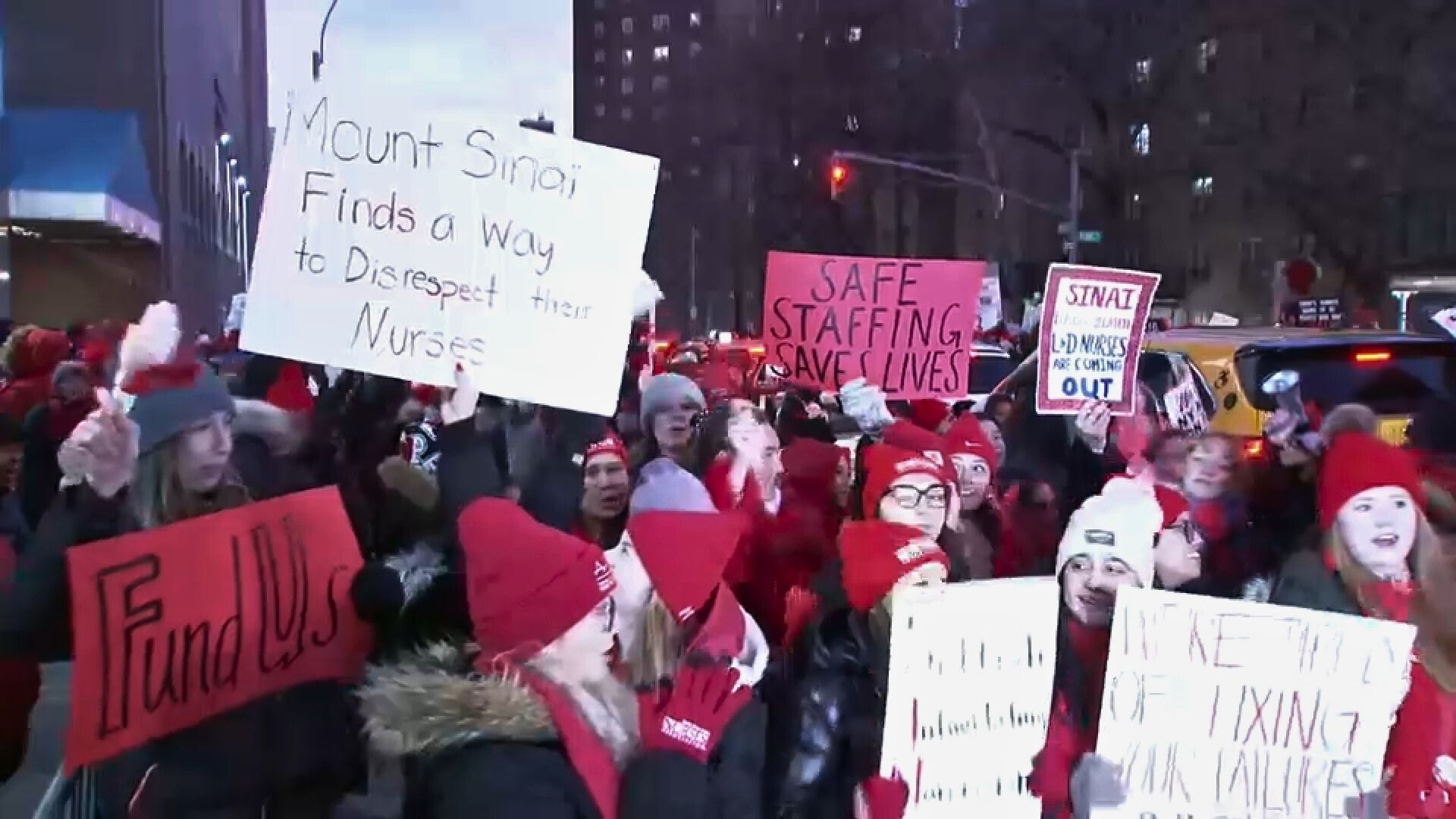 Nearly 15,000 to walk off jobs as biggest nurse strike in NYC history ...