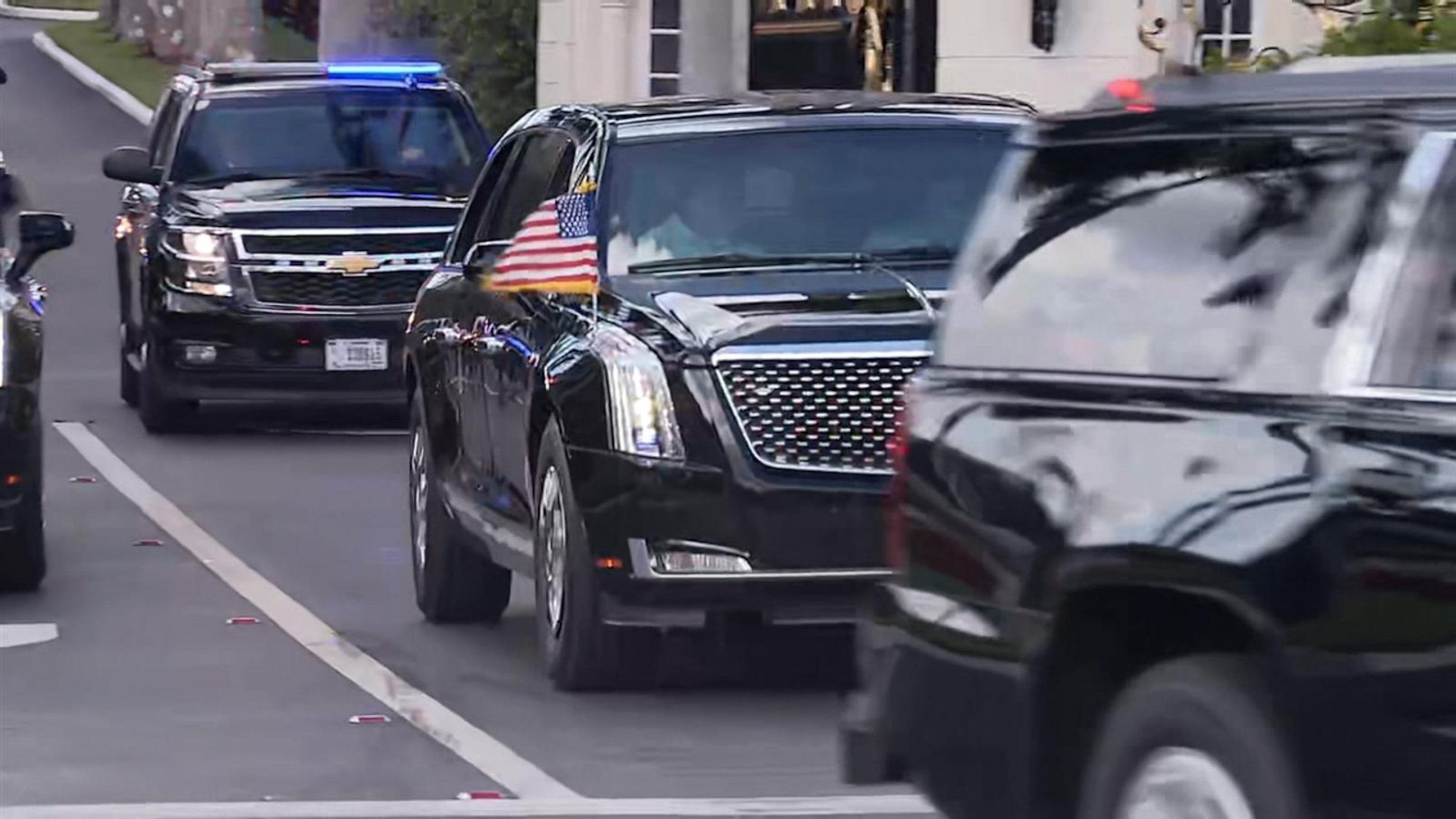 Secret Service found a 'suspicious object' ahead of Trump's motorcade ...