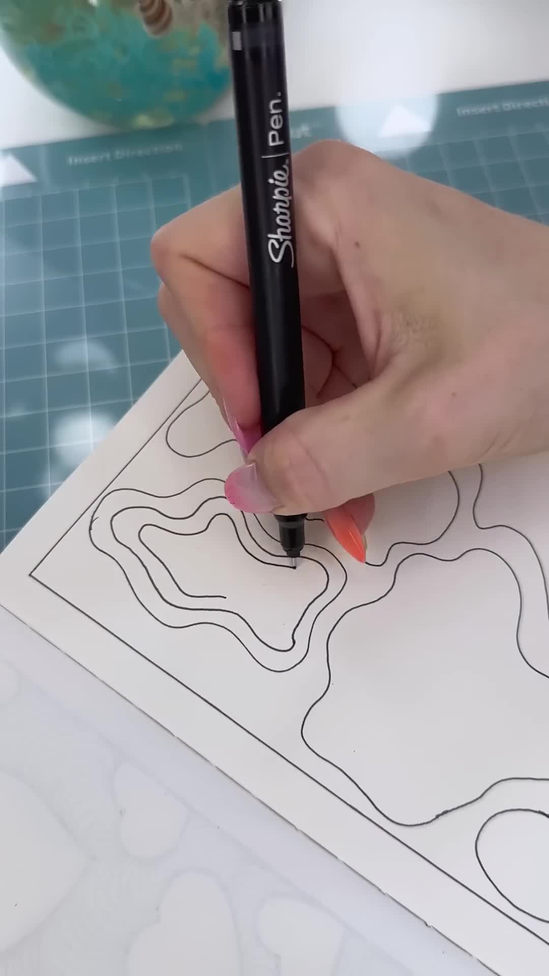How to doodle in 15 seconds | Meditation drawing for beginners