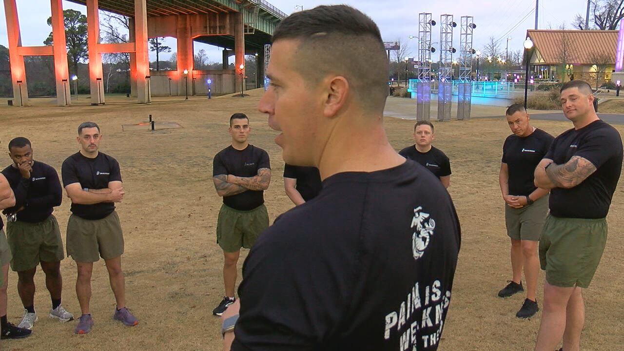 US Marines host recruiting camp in Tuscaloosa
