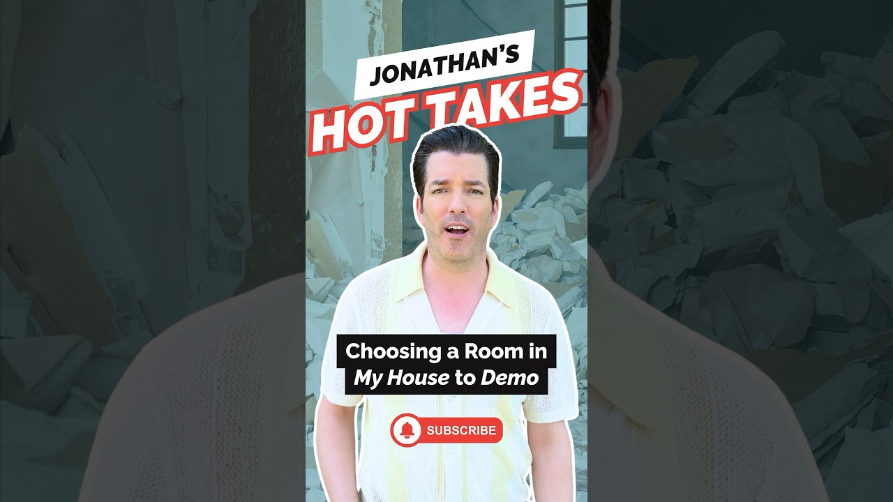 When the last room Jonathan Scott planned to demo leads to chaos
