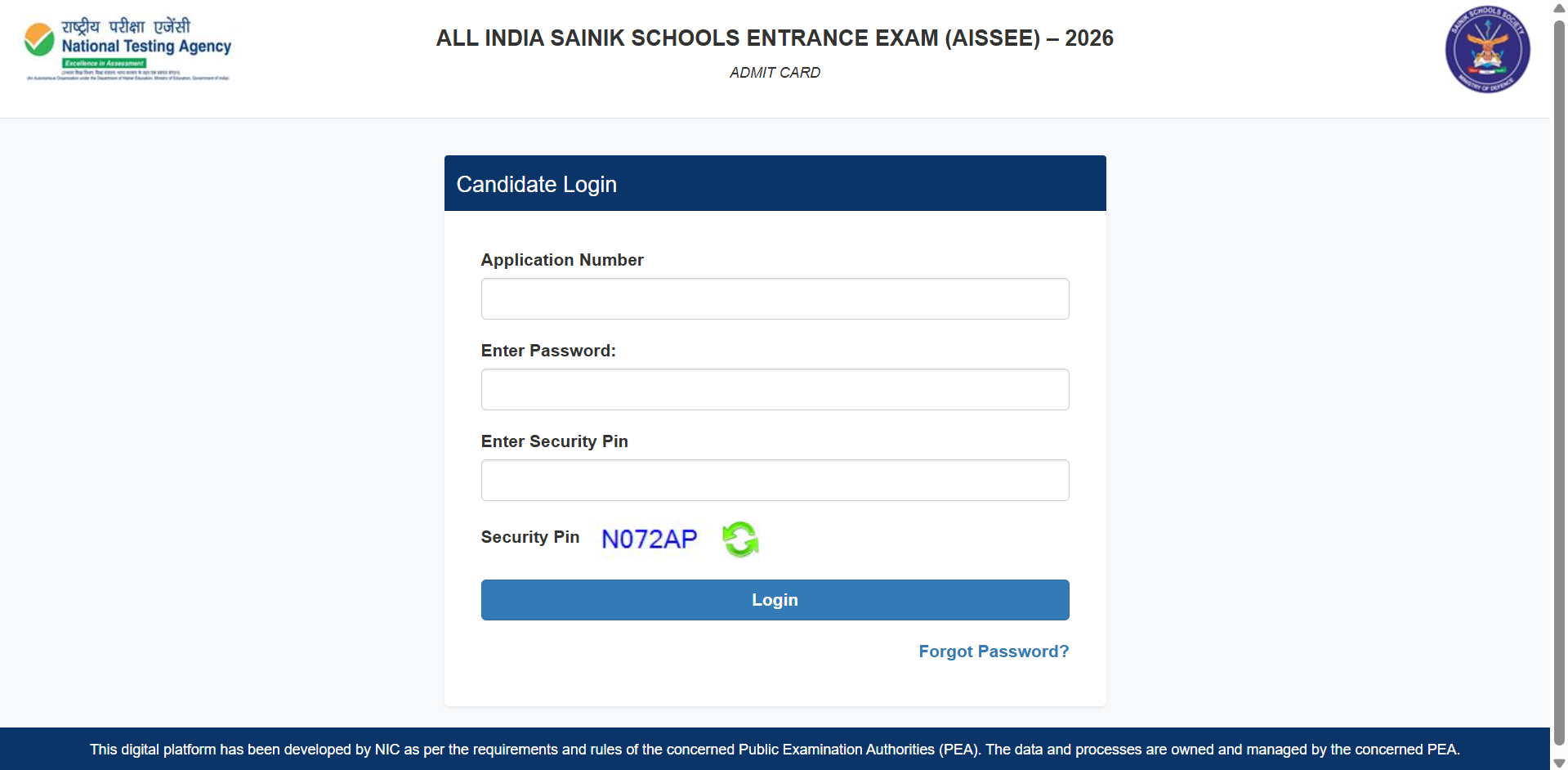 AISSEE 2026 admit card released for January 18 exam: Check direct link ...