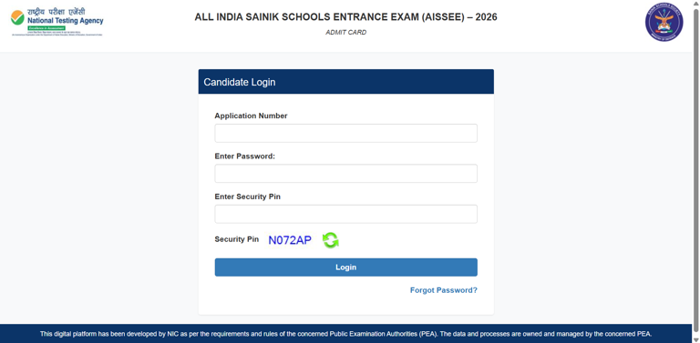 AISSEE 2026 admit card released for January 18 exam: Check direct link ...