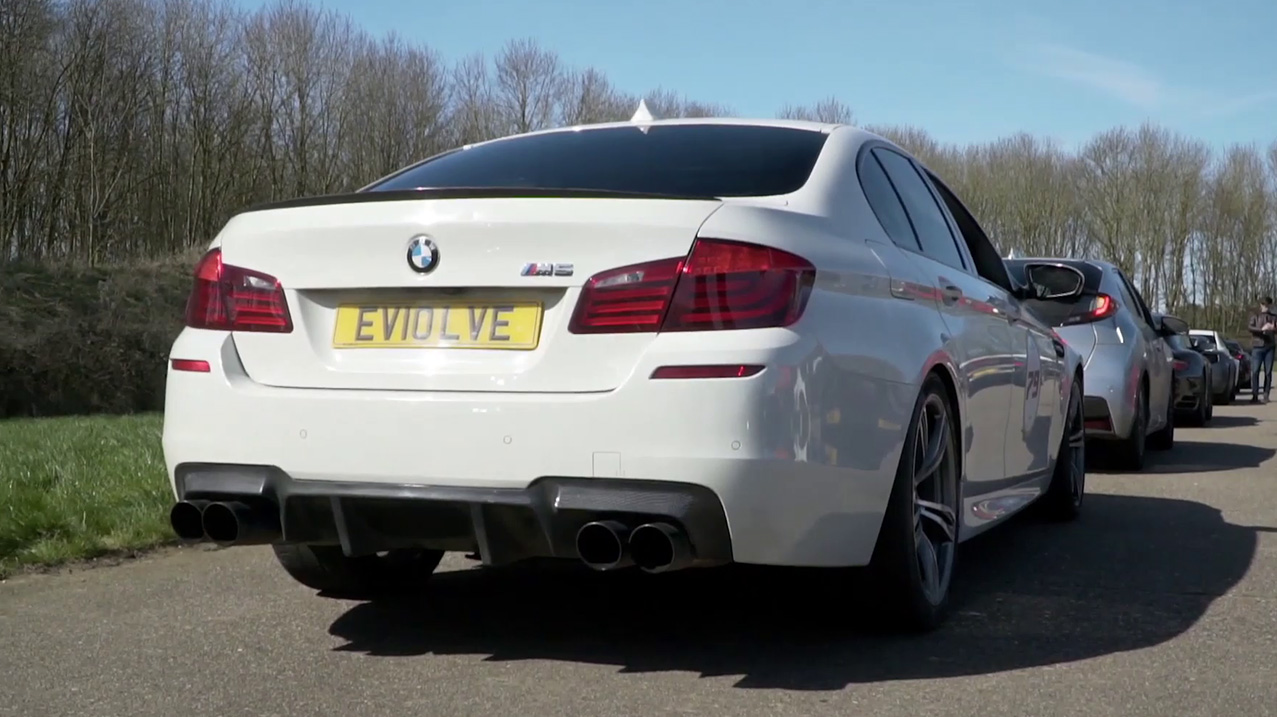 750hp stage 2 F10 M5 vs supercars