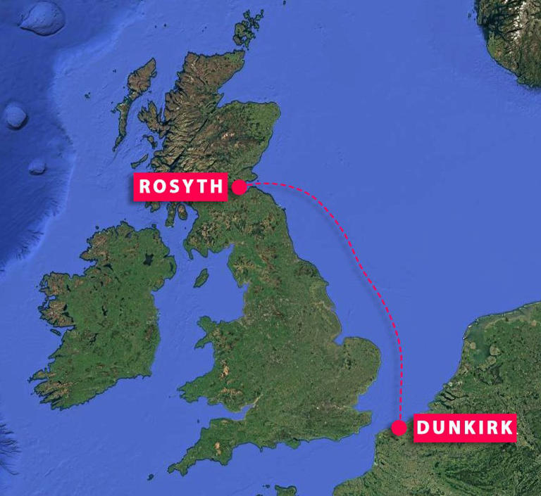 New direct ferry will link Scotland and France