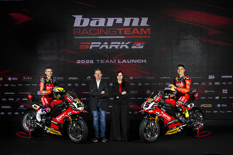 L’équipe Superbike Barni Spark Racing Team présente sa nouvelle ...