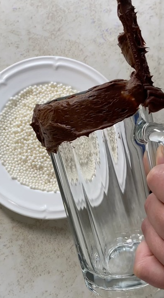 Mocha chocolate shake that’s rich and creamy