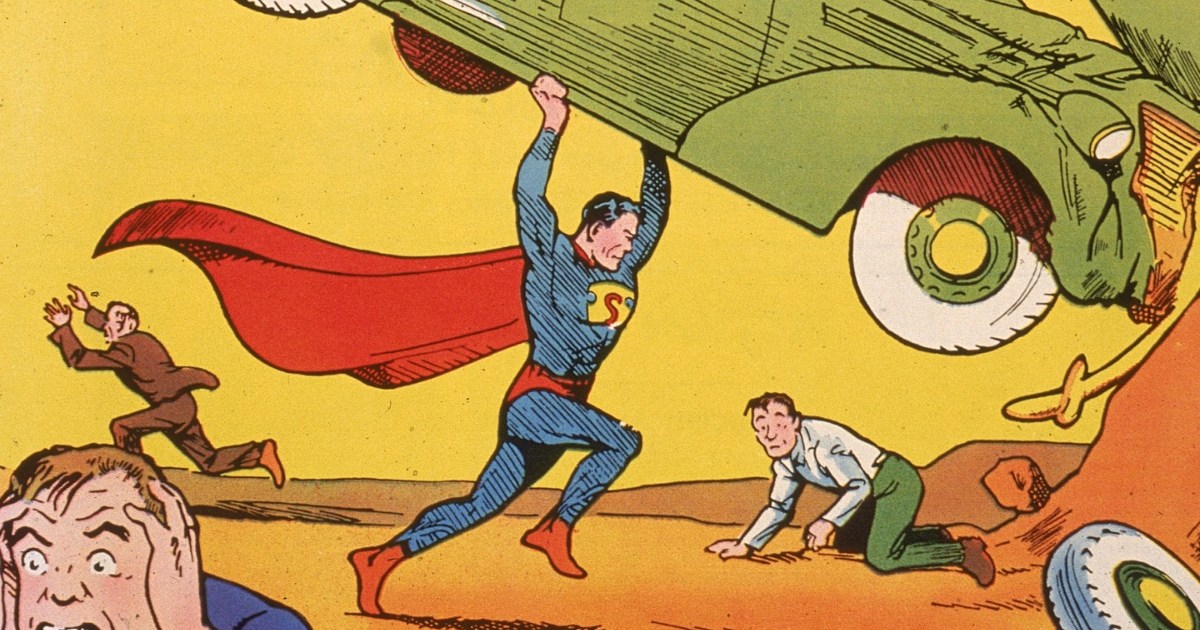 Superman's debut comic once owned by Nicolas Cage sold for $15 million
