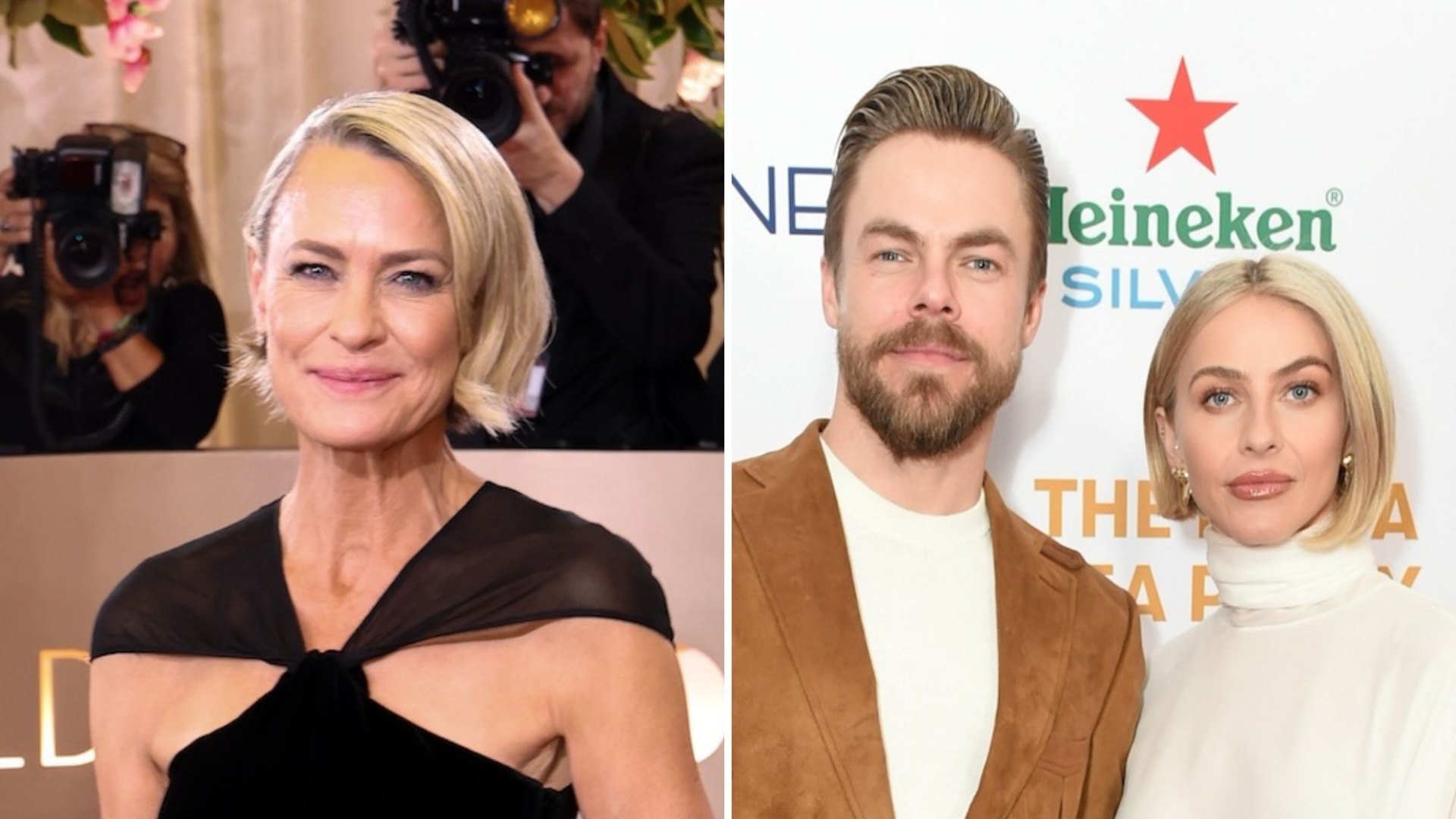Robin Wright thought Derek Hough was married to sister Julianne Hough