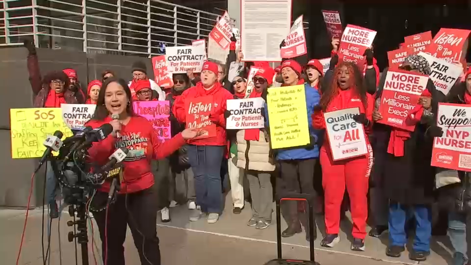 Nearly 15,000 to walk off jobs as biggest nurse strike in NYC history ...