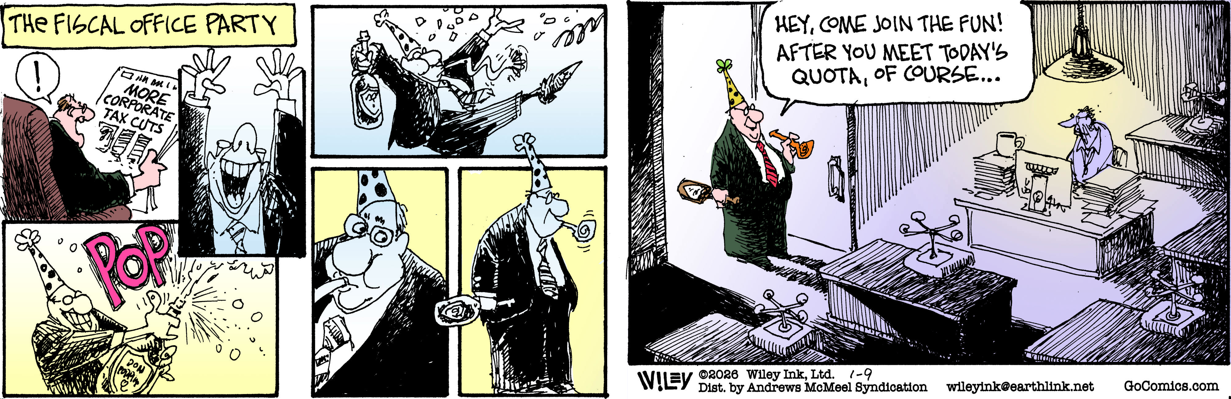 Non sequitur by Wiley Miller