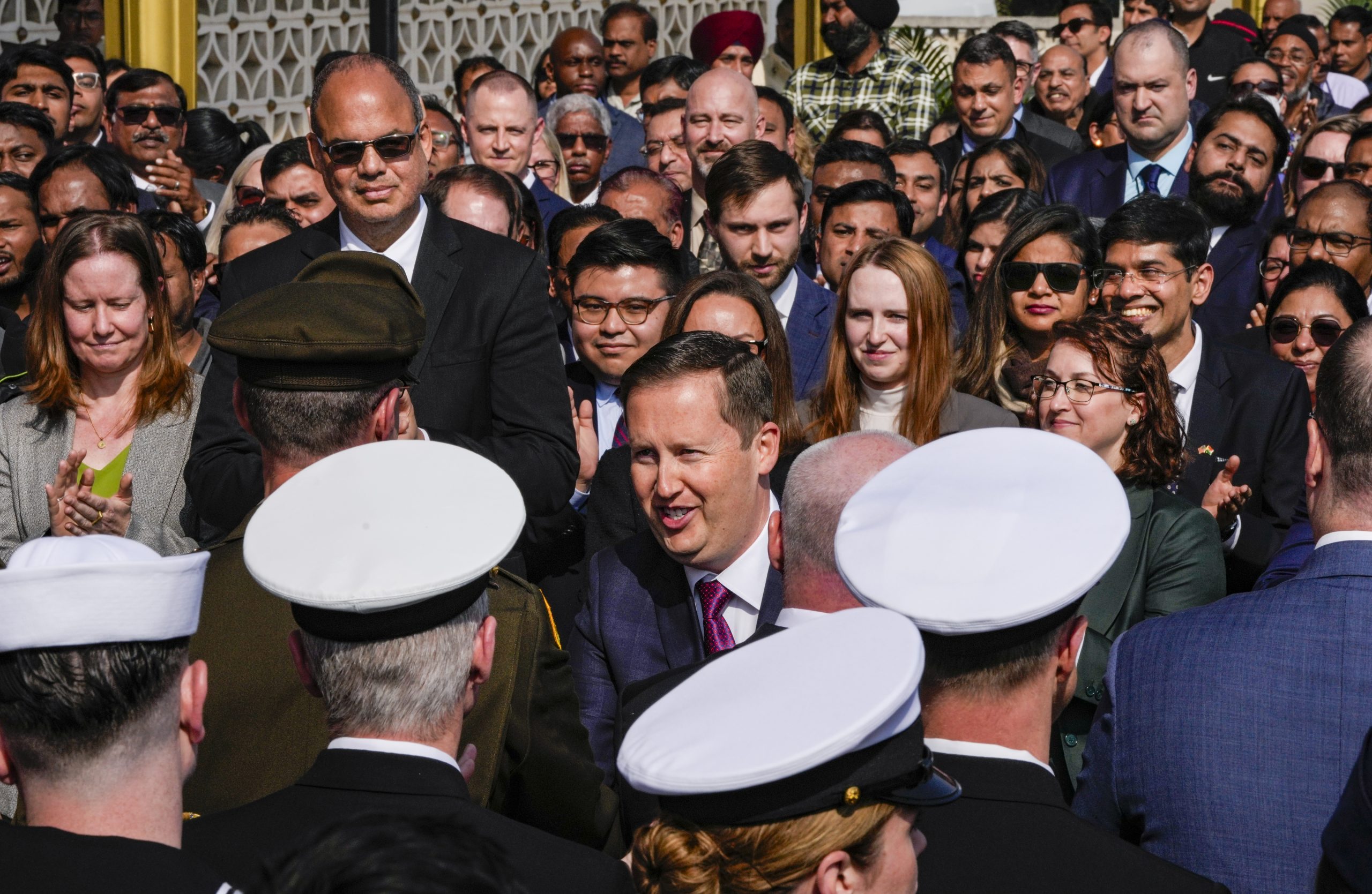 Sergio Gor walks to 'Hold On, I'm Comin' in Delhi – after Trump was ...