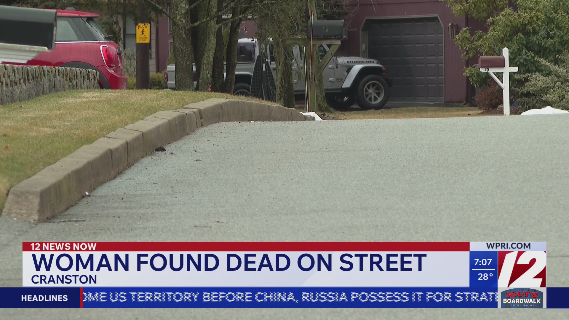 Cranston police investigating death of woman