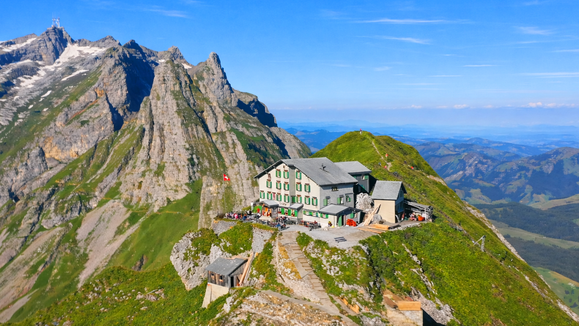 Budget friendly lodging experience in the Swiss Alps