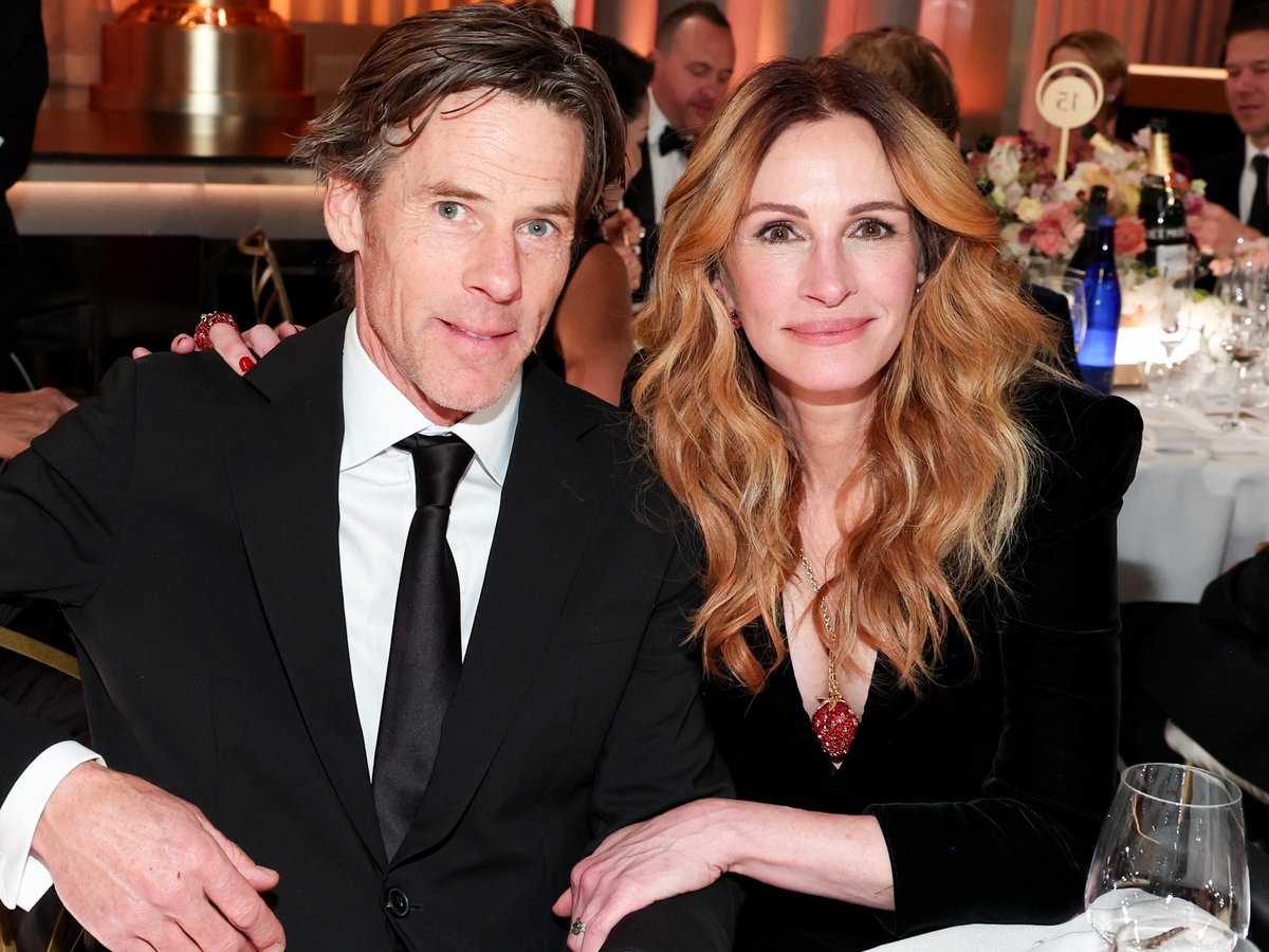 Seltener Paar-Auftritt: Julia Roberts strahlt mit Ehemann Danny Moder