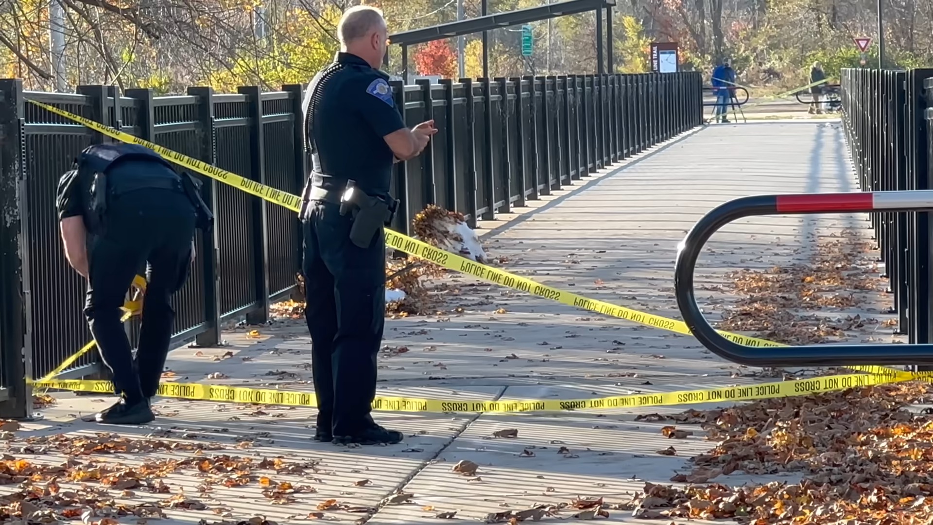 That fear was immediate - police respond to the find