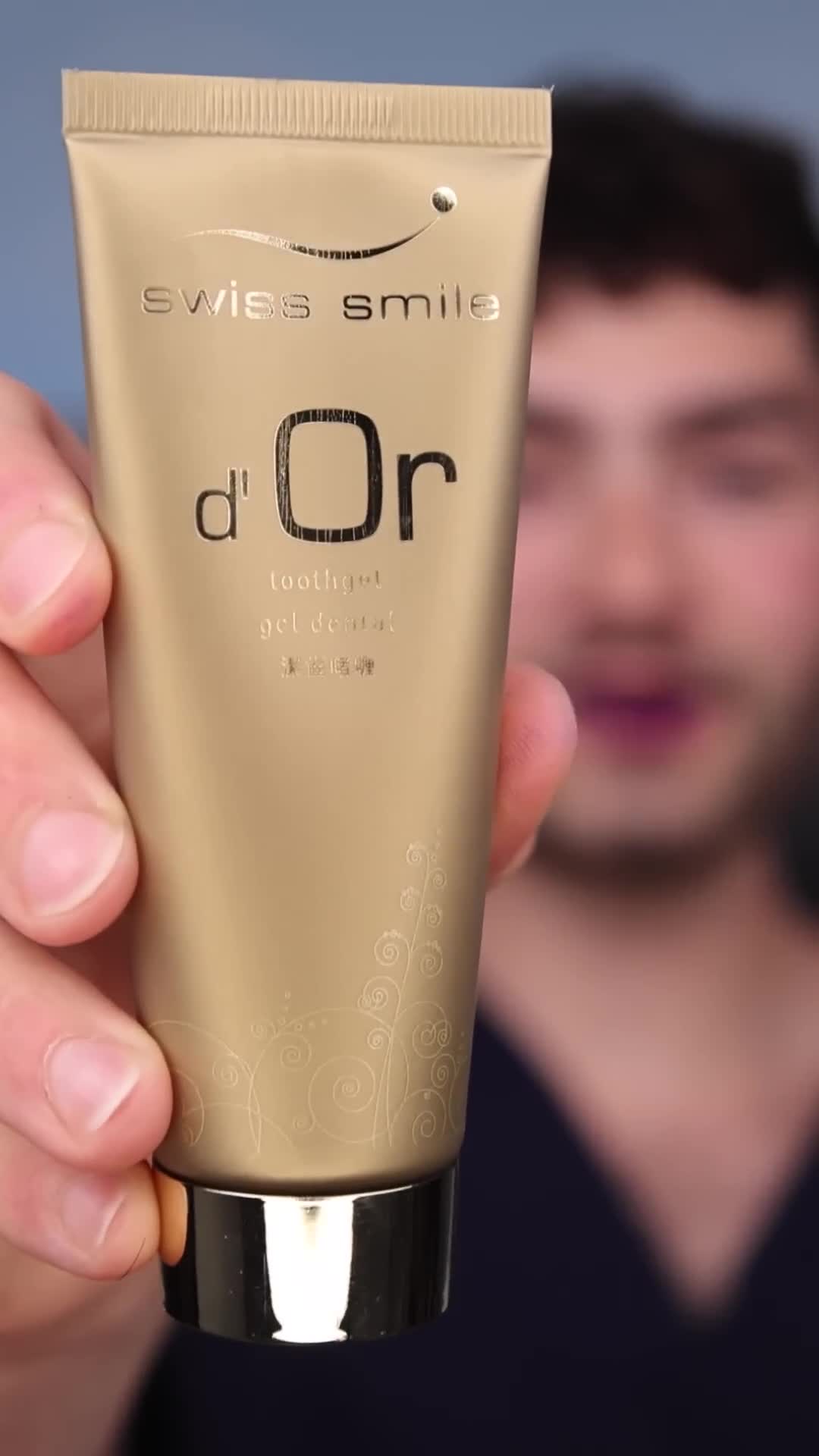 24K gold YouTube toothbrush! #shorts