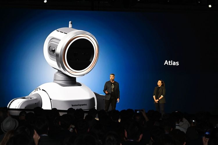 Hyundai Motor Group pamer strategi AI robotics di CES 2026, Atlas siap ...