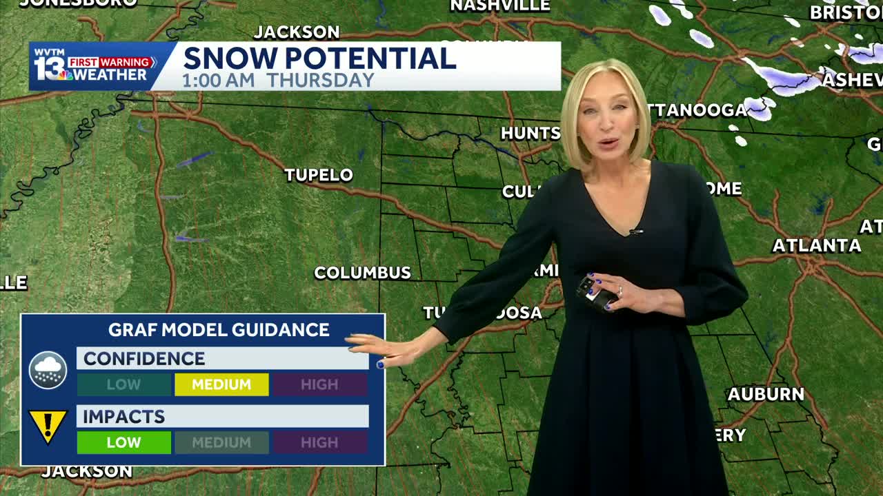 Alabama faces bouts of bitter cold this week with the chance for snow ...