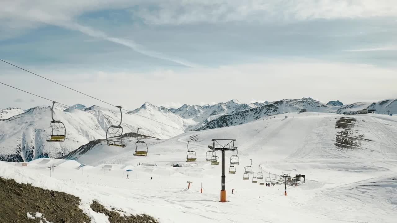 Livigno, Italy: Drone explores the Lombardy Alps