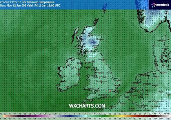 Snow maps show England hit by new blizzards with -8C freeze - full list ...