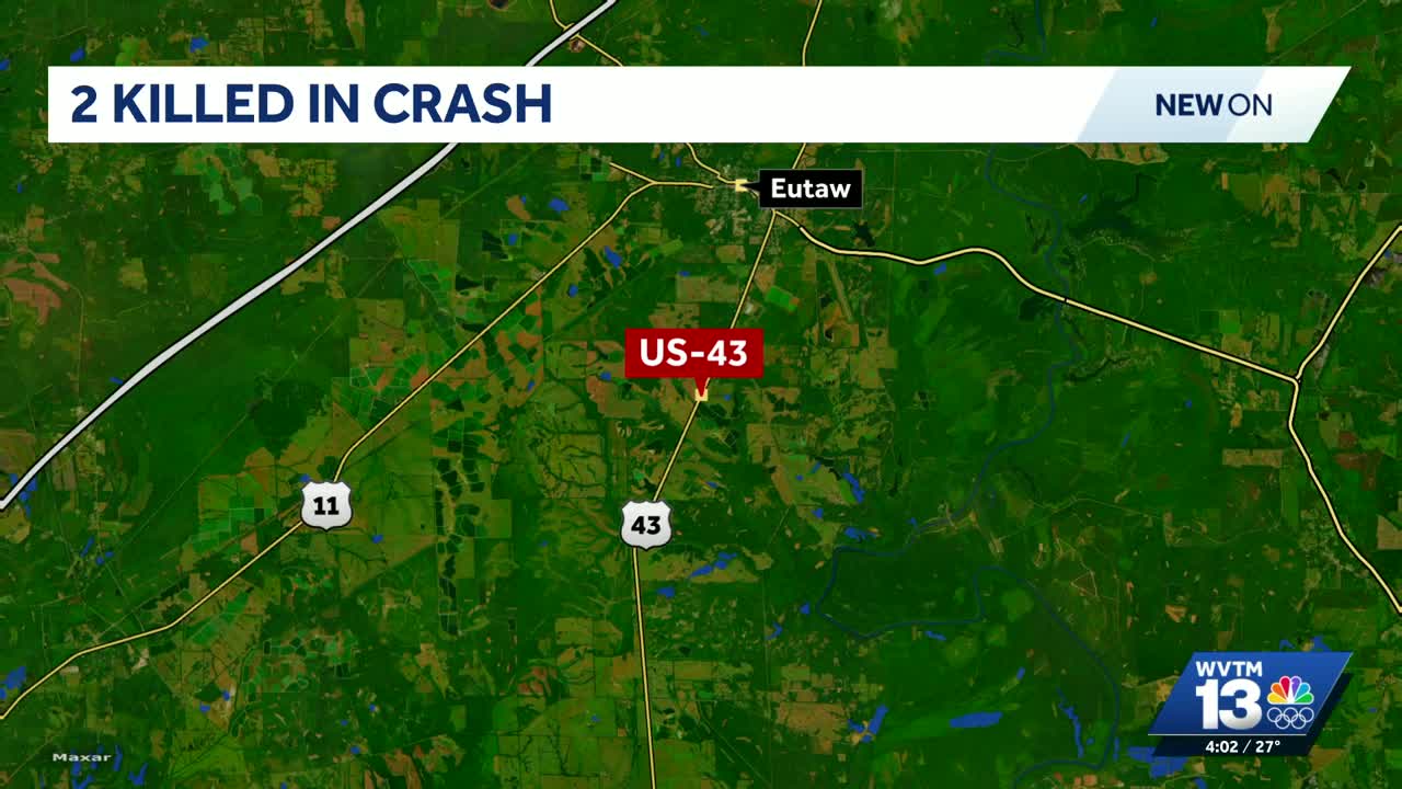 19-year-old among two dead in Friday night collision near Eutaw