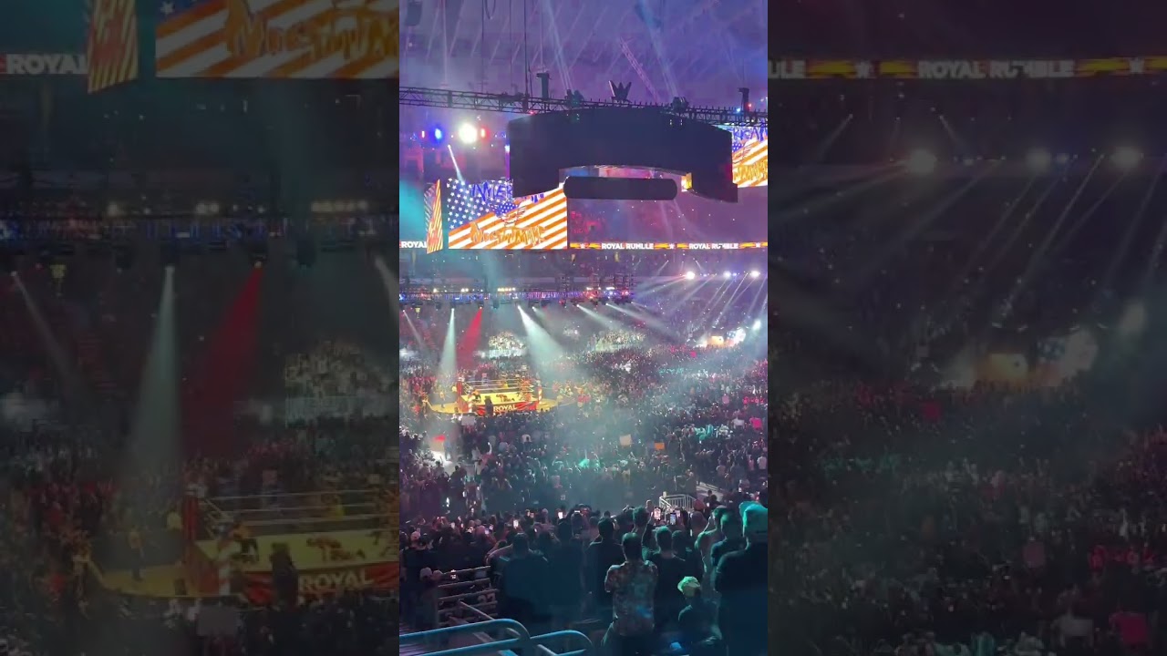 Cody Rhodes 2023 WWE Royal Rumble entrance