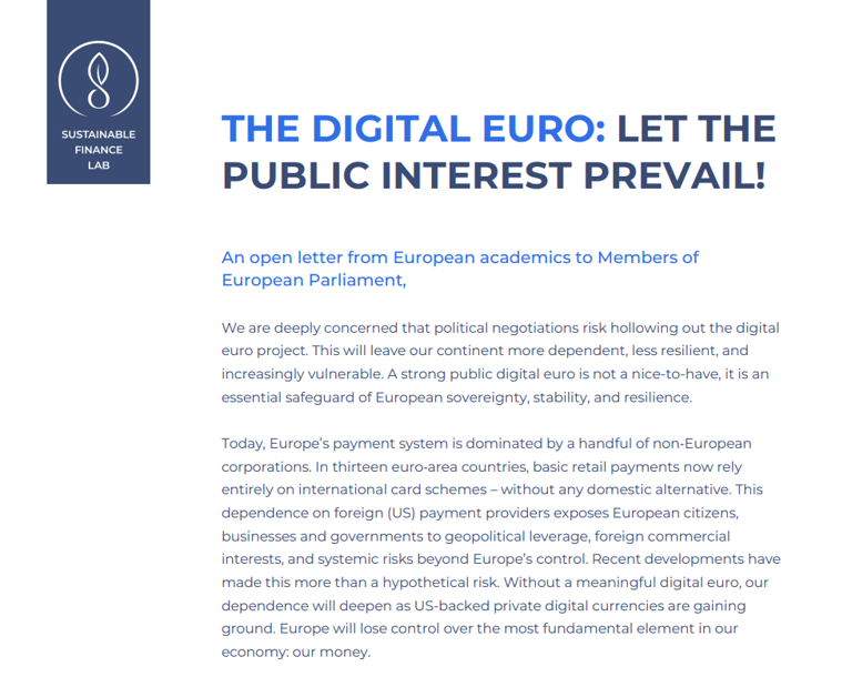 Seventy economists urge EU to 'let the public interest prevail' on ...