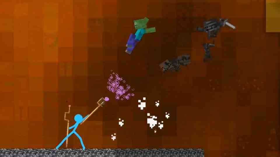 Command blocks: Lucky block staff