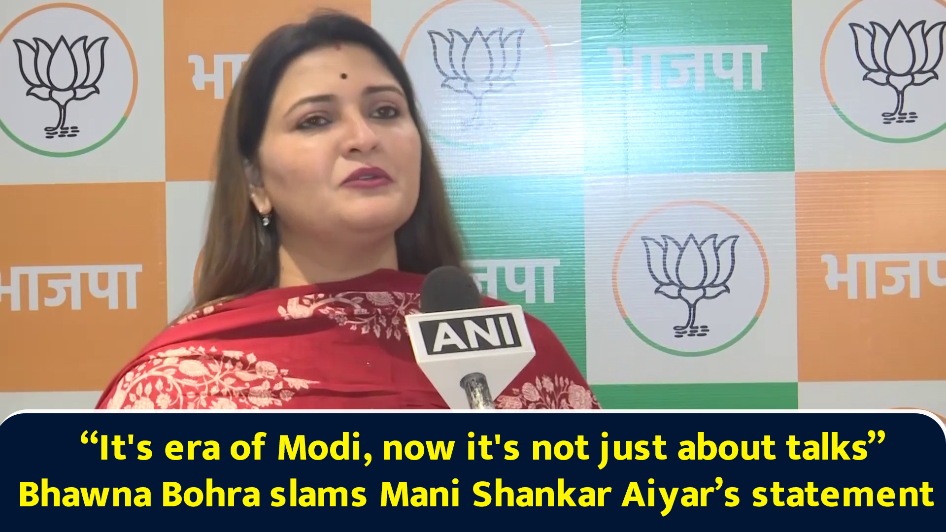 It's era of Modi, now it's not just about talks Bhawna Bohra slams Mani ...