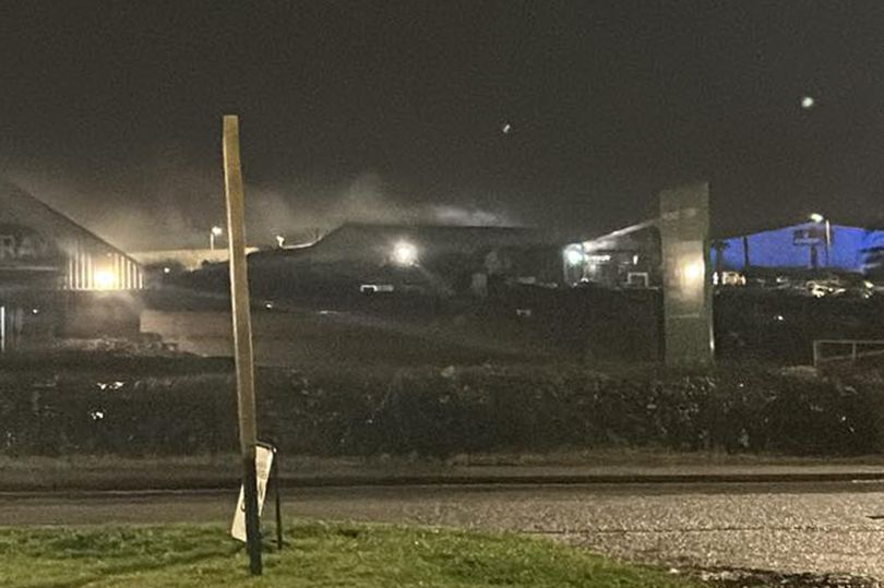Major fire closes Anglesey car dealership until further notice