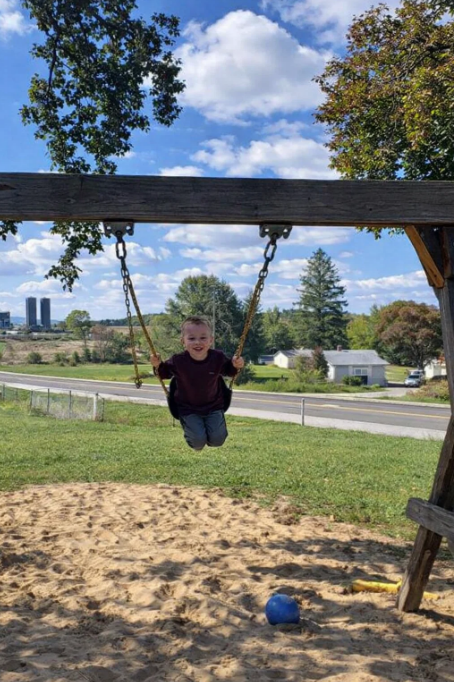 Just having fun with the boys on a perfect day